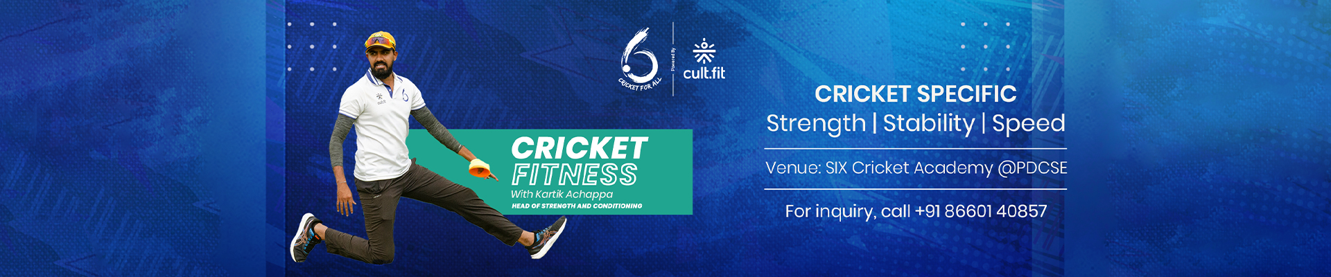 Cricket Fitness - Six Cricket Academy